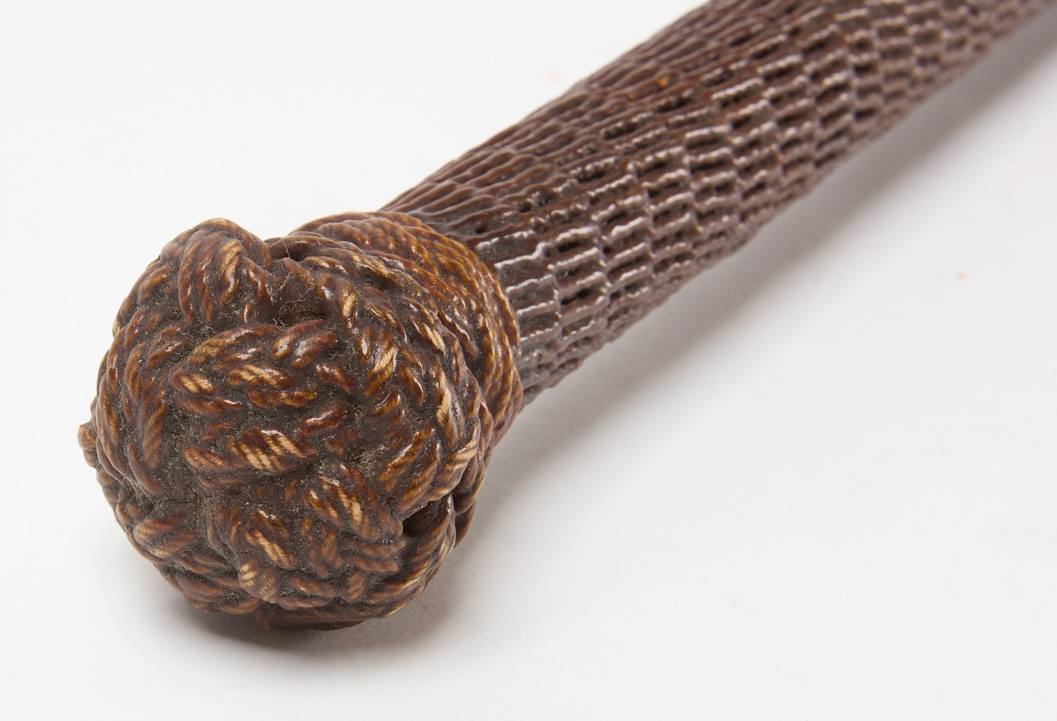Sailor's Knot Ropework Walking Stick
