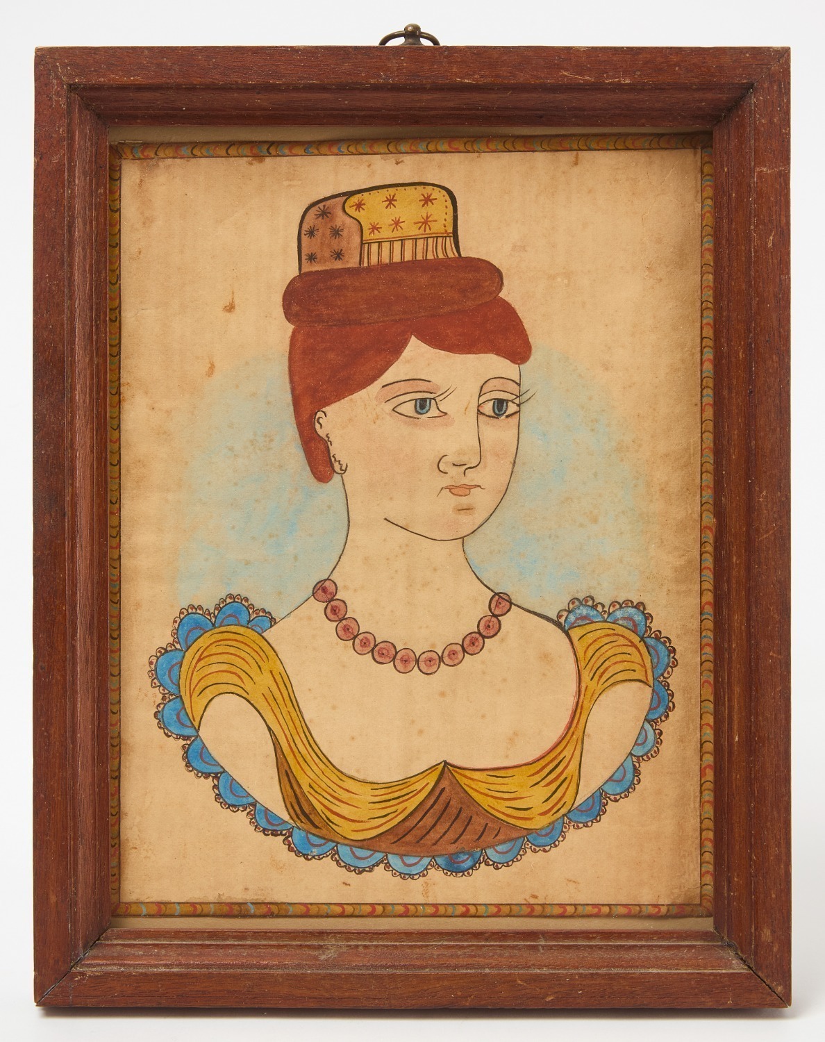 Shenandoah Valley Watercolor Portrait of a Woman