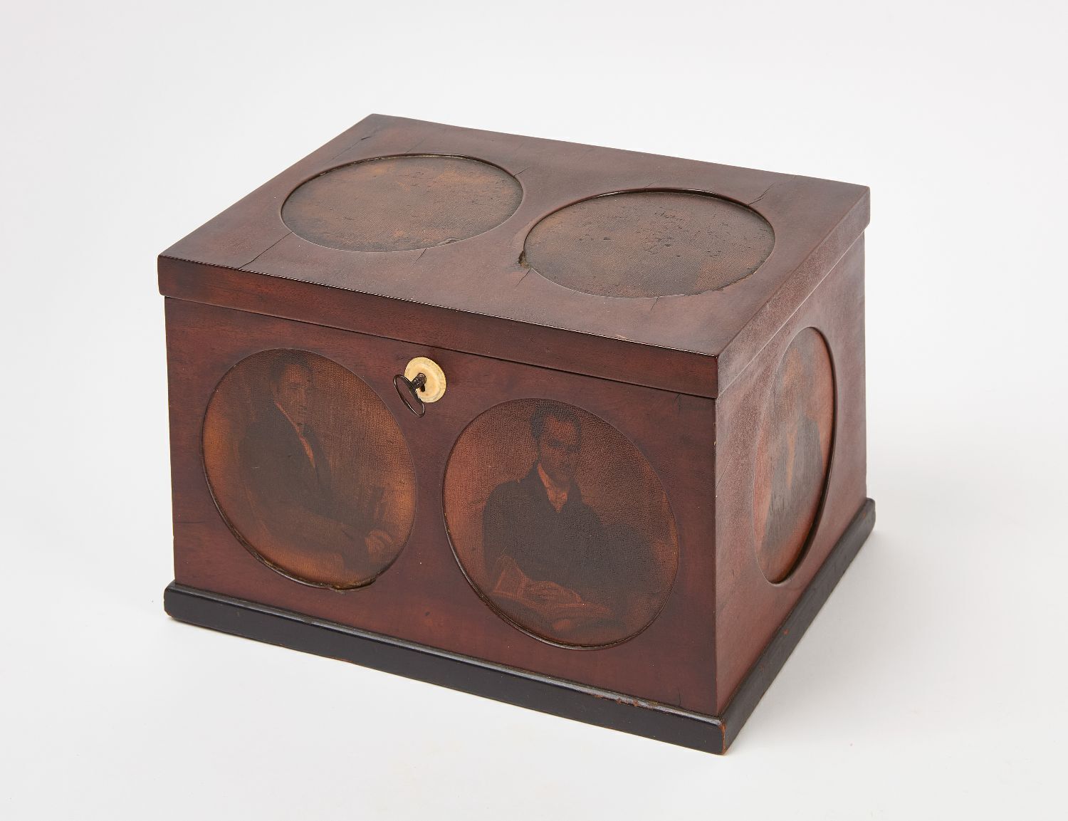 Lock Box with Historical Figures